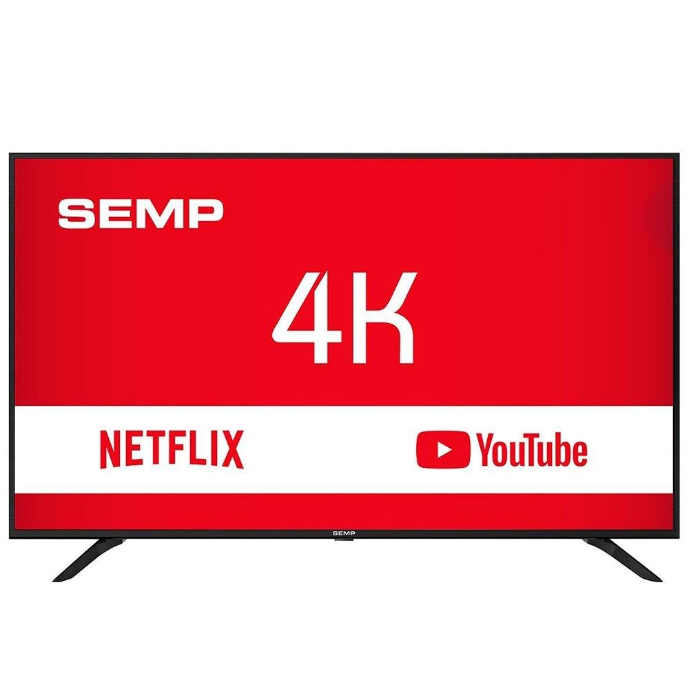 Smart TV LED 49´ 4K SEMP TCL, 3 HDMI, USB, Wi-Fi, HDR - SK6000