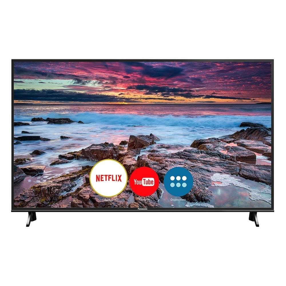 Smart TV Panasonic 49 Polegadas LED 4K UHD, 3 HDMI, 3 USB, Wi-Fi, HDR - TC-49FX600B
