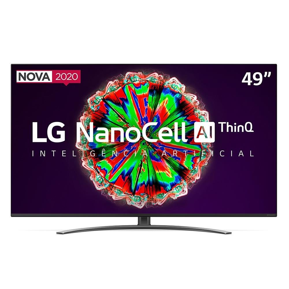 Smart TV LG 49 Polegadas 4K NanoCell, Wi-Fi, Bluetooth, IPS, HDR, Inteligência Artificial ...