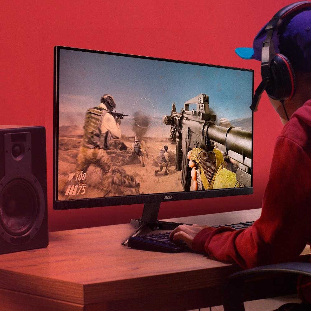 Monitor Gamer Acer Nitro QG241Y P 23.8 | KaBuM!