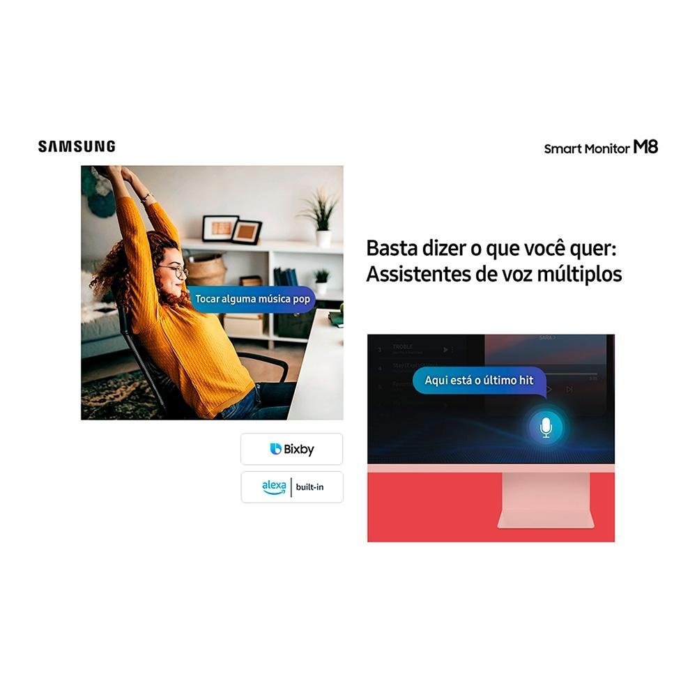 Monitor Smart Samsung M8 32" IPS 4K UHD | KaBuM!