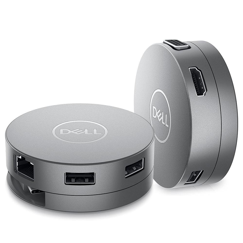 Adaptador multiportas USB-C 7 em 1 da Dell, 90W, 2 USB-A, 1 USB-C, 1 ...