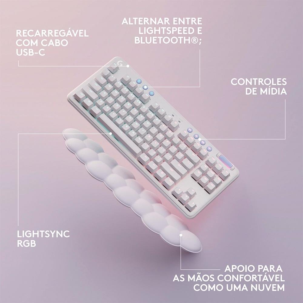 Teclado Mecânico Gamer Sem Fio G715, RGB | KaBuM!