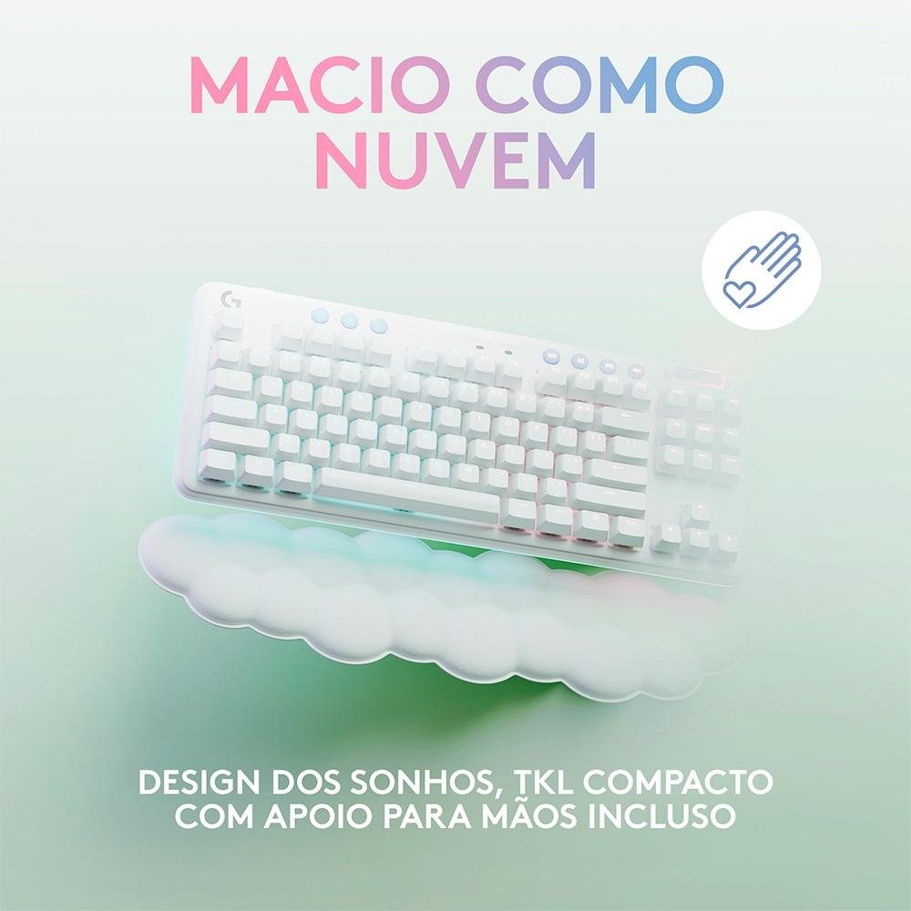 Teclado Mecânico Gamer Sem Fio G715, RGB | KaBuM!