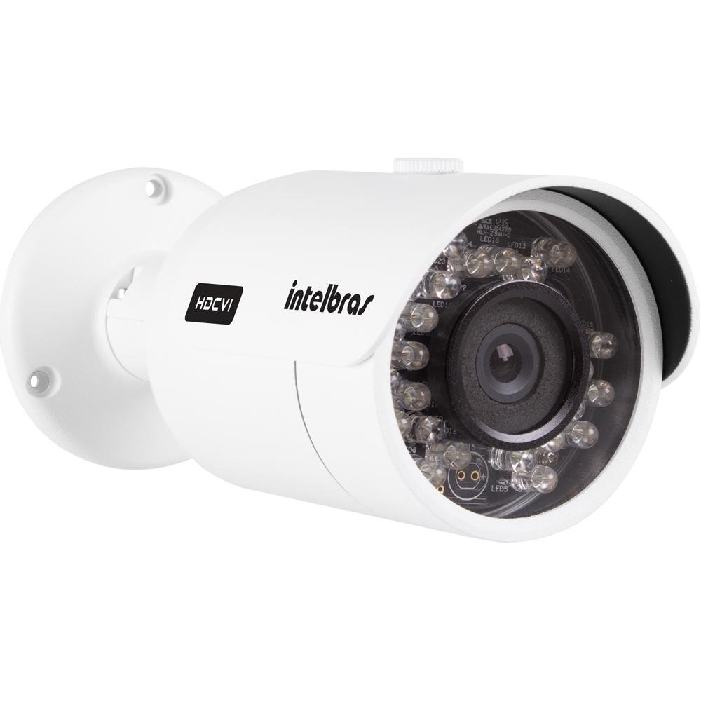 Câmera Bullet HDCVI Intelbras com Infravermelho, 3.6mm, 720p, 20m IR ...