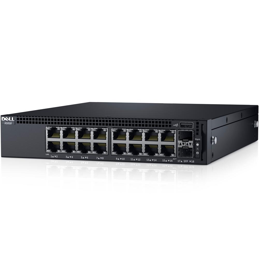 Switch DELL X1018 - 16 Portas 10/100/1000 + 2SFP - 210-ADPJ