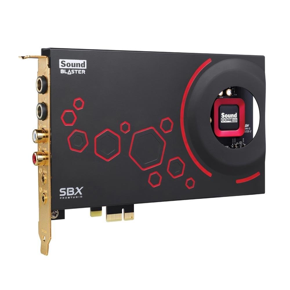 Placa de Som Creative Labs Sound Blaster ZxR PCIe RTL - 70SB151000000