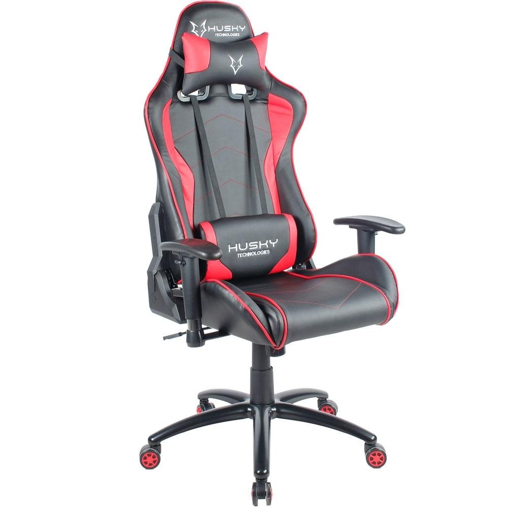 Cadeira Gamer Husky Storm Preto, Vermelho | KaBuM!