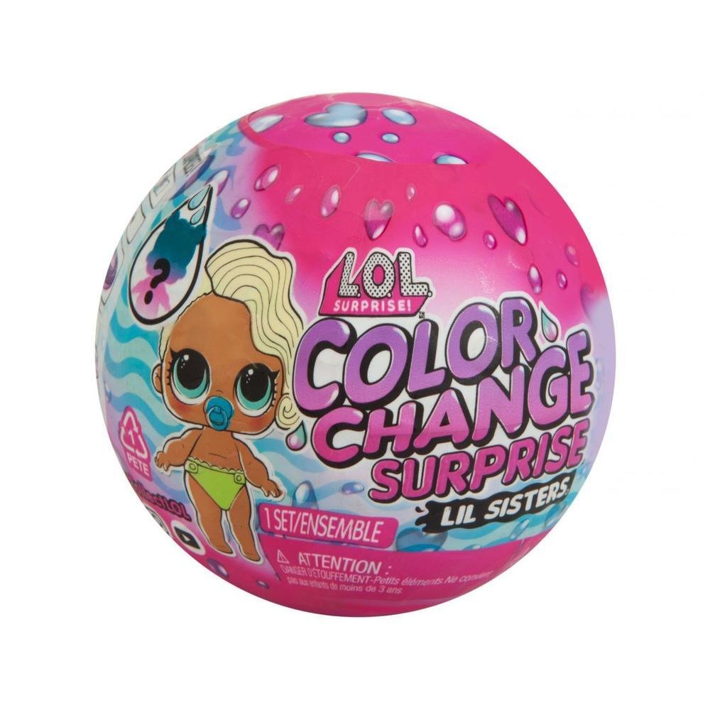 Boneca LOL Surprise Color Change com Acessórios