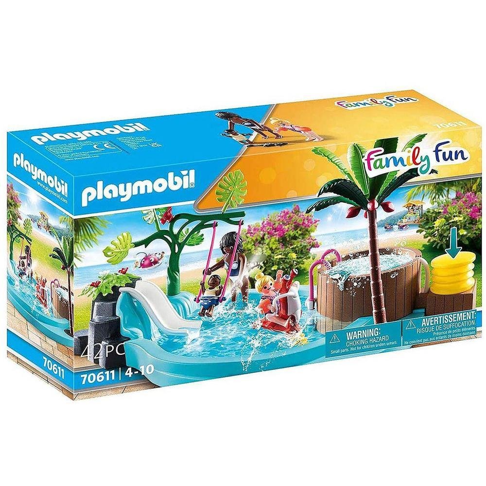 Playset Family Fun Piscina Infantil Com Ofurô