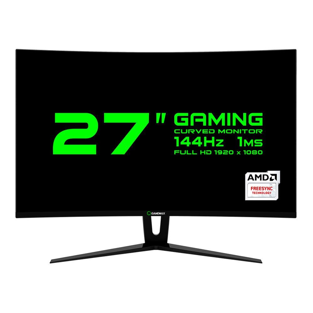 Monitor Gamer 27'' Curvo, Full HD, 144hz, Freesync | KaBuM!