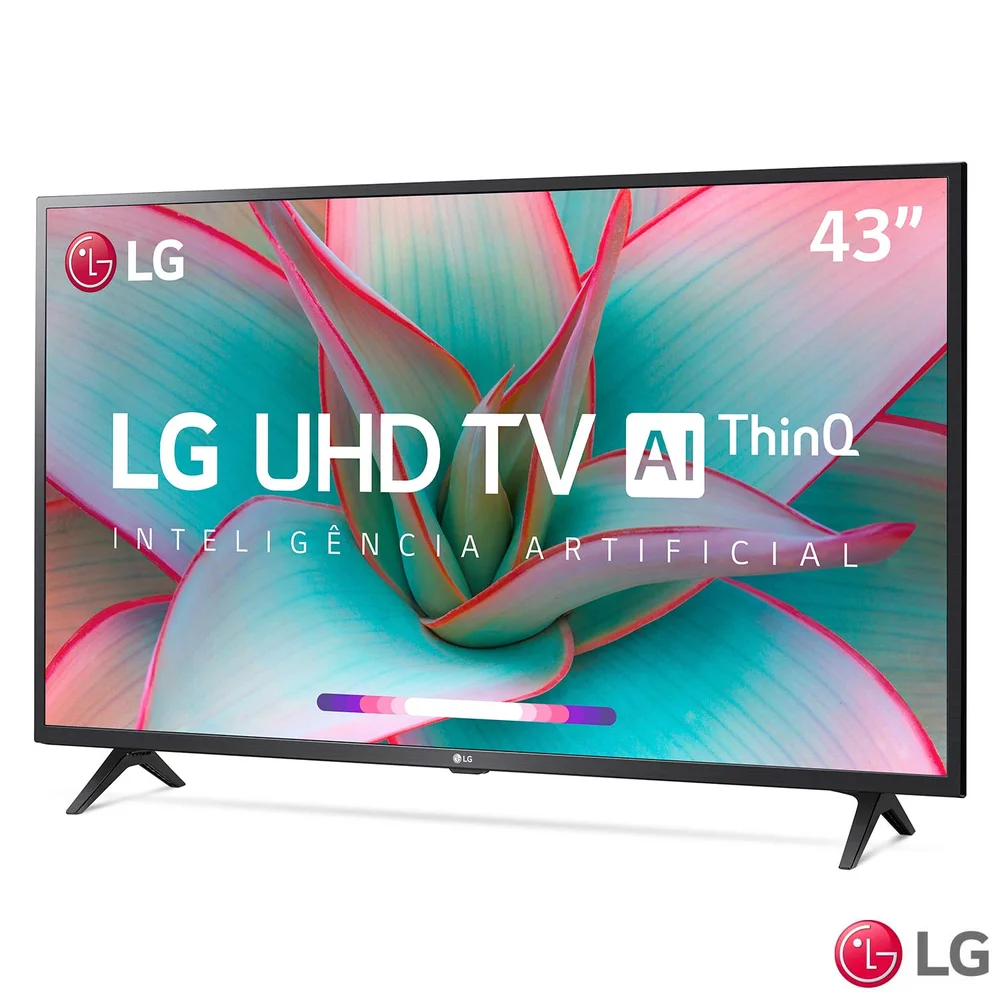 Smart TV LG 43 Polegadas 4K KaBuM