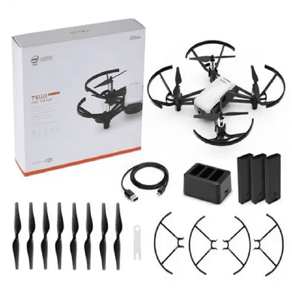 Drone DJI Tello Boost Combo Branco KaBuM