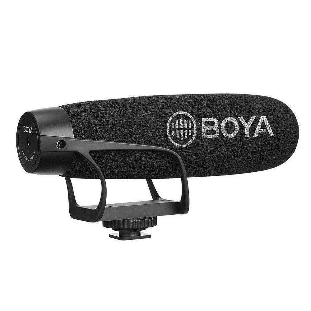 Microfone Shotgun Boya Bybm2021 Para Dslr E