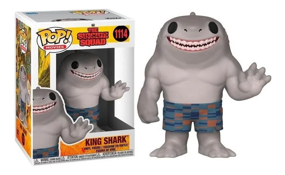 Funko Pop Suicide Squad King Shark 1114