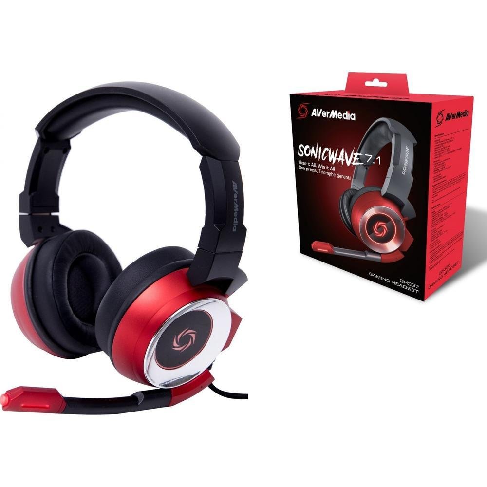 Headset Gaming Sonicwave Gh337 Avermedia