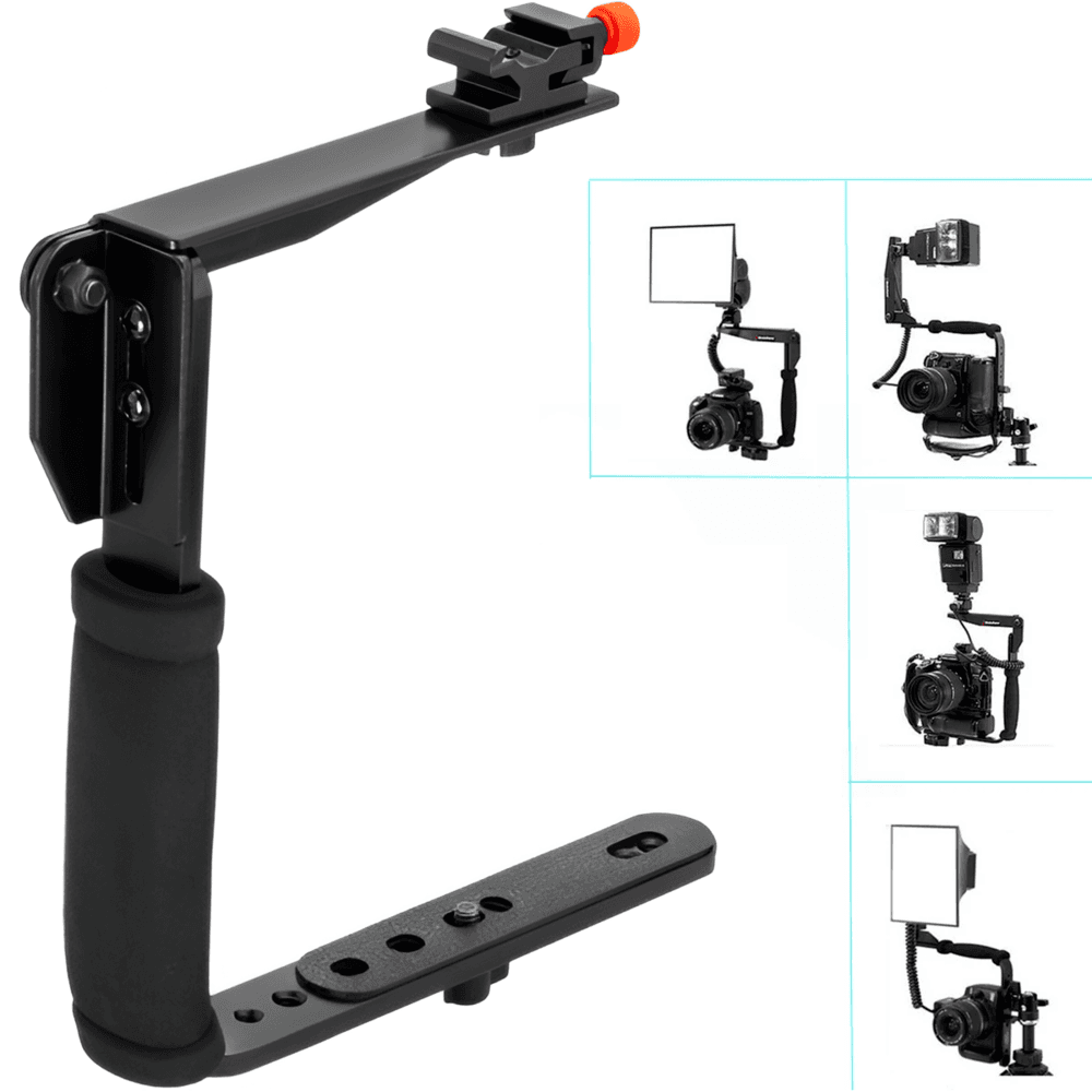 Suporte De Flash Giratório Stroboframe Quick Flip