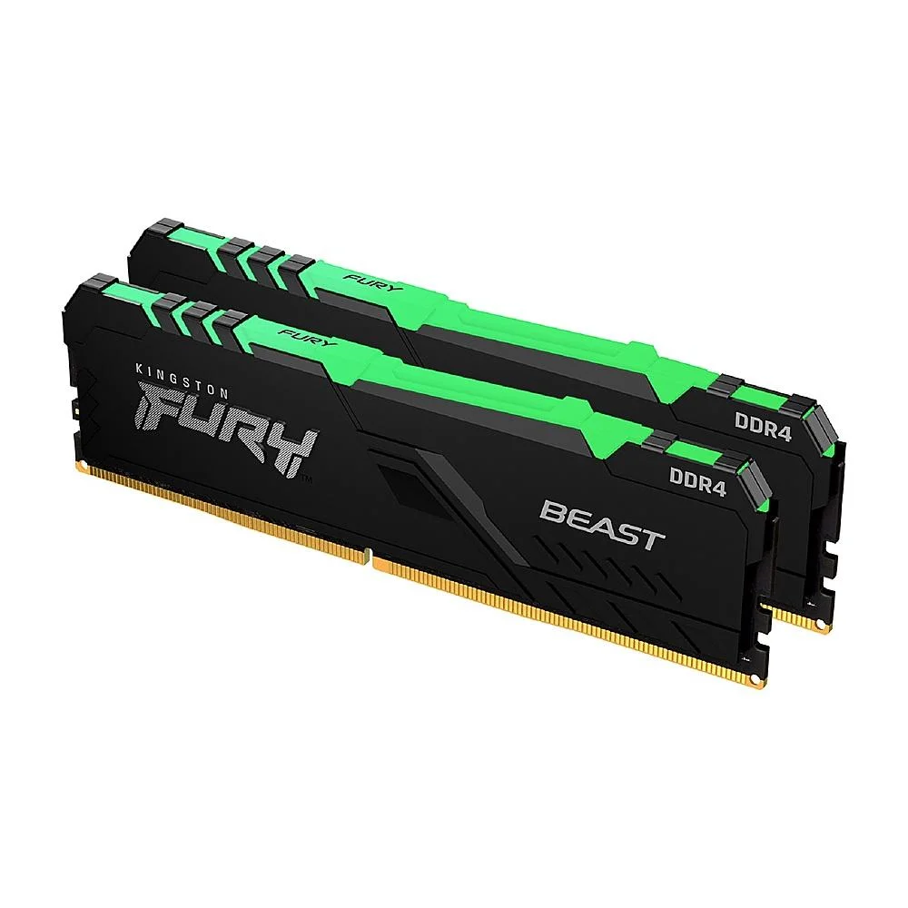 Memória Kingston Fury Beast RGB 64GB 2x32GB KaBuM