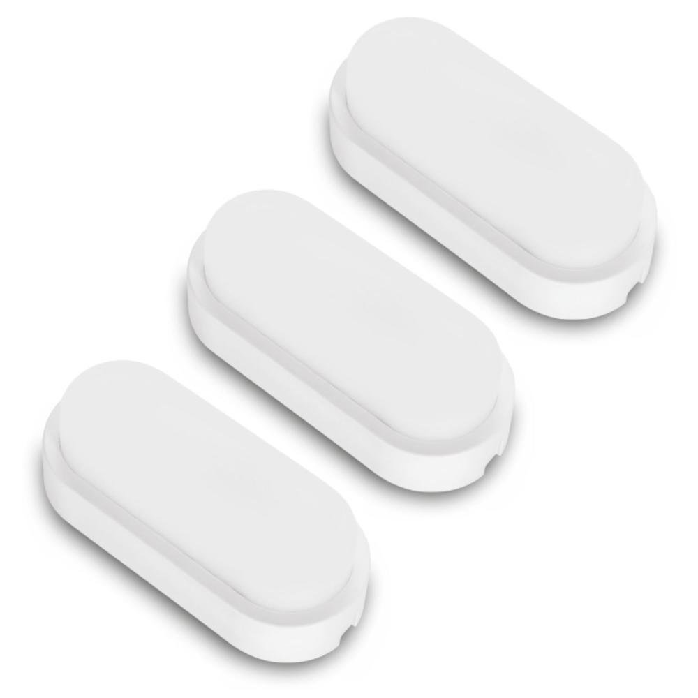 3 Arandela Tartaruga G-light LED, 8W/15W, Ip65 | KaBuM!