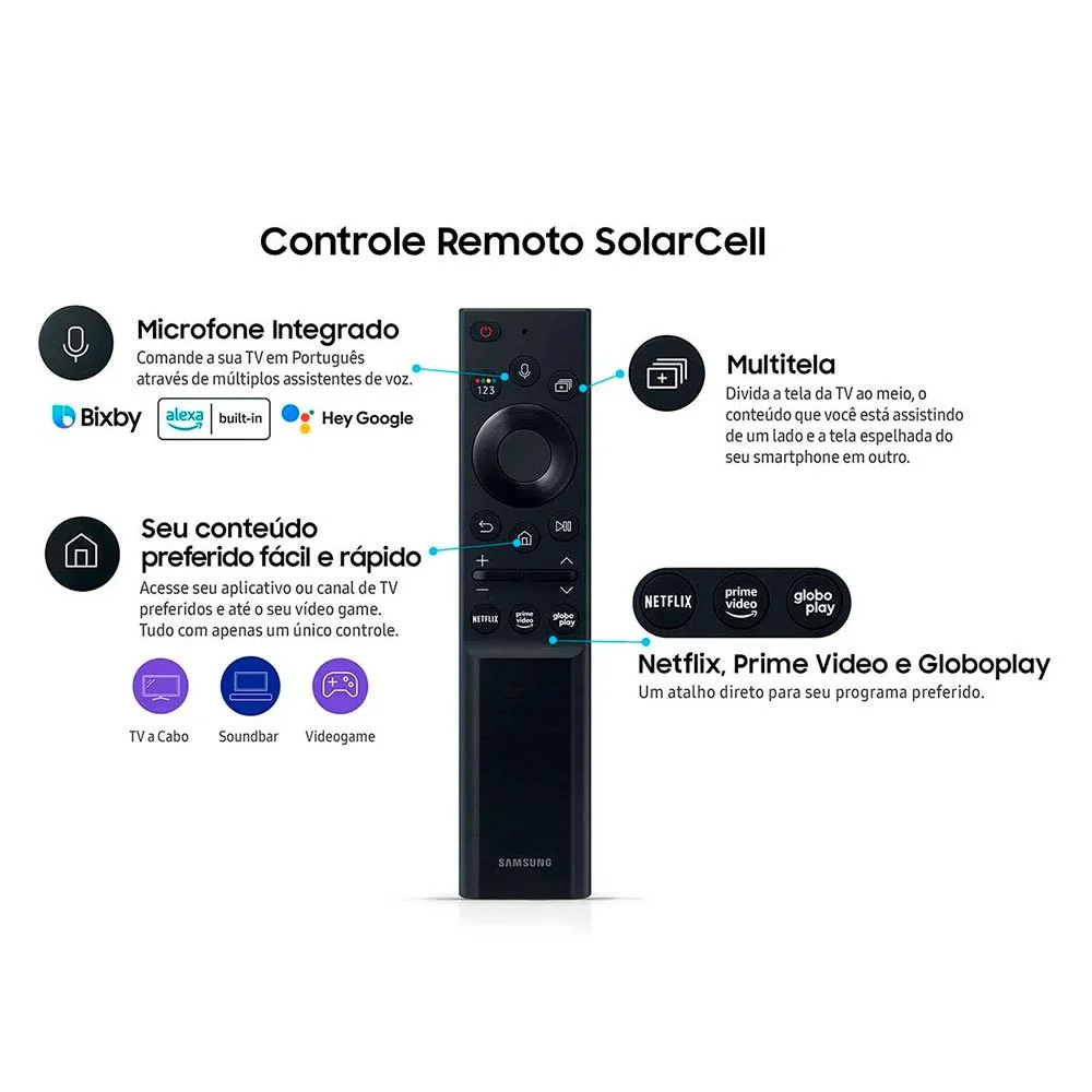 Smart TV Samsung 75 The Frame QLED 4K KaBuM