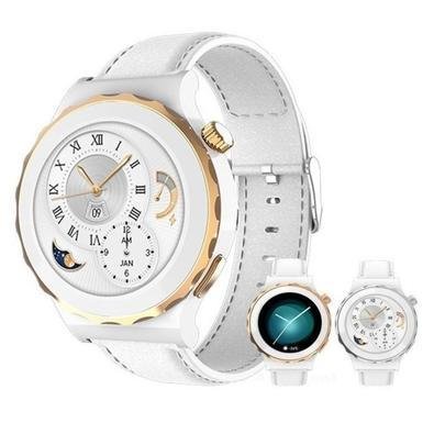 Relógio Smartwatch Redondo Assistente De Voz Hw3 | KaBuM!