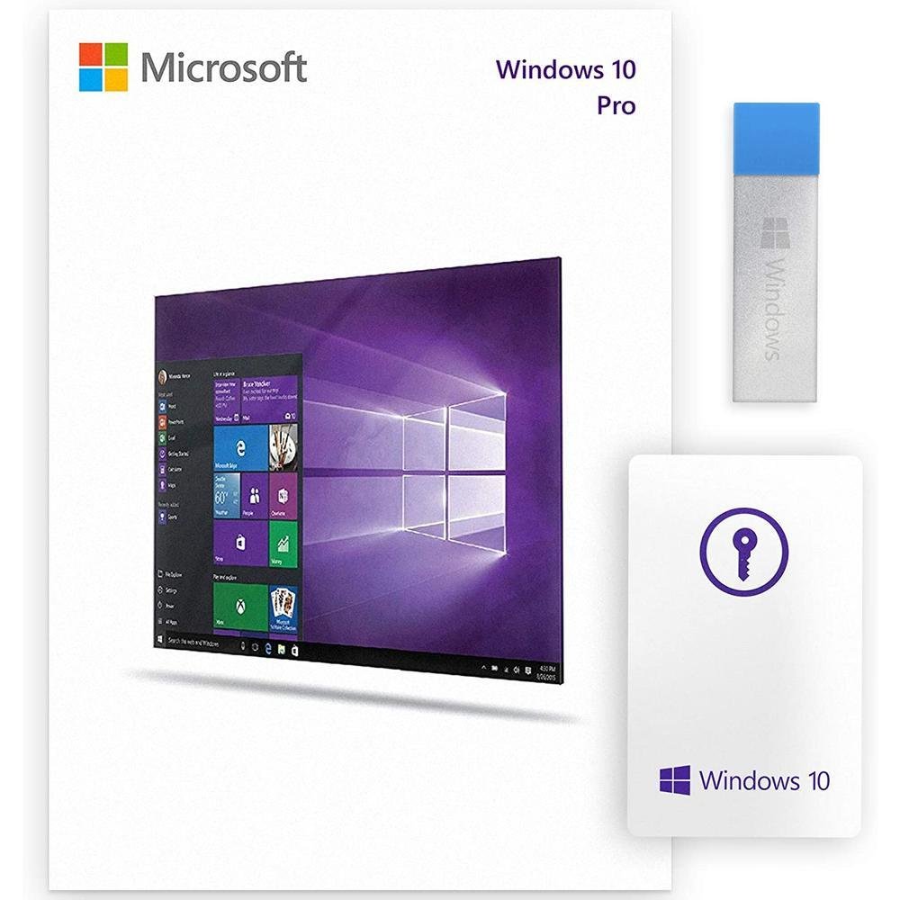 Windows 10 Professional Microsoft 32 64 Bits