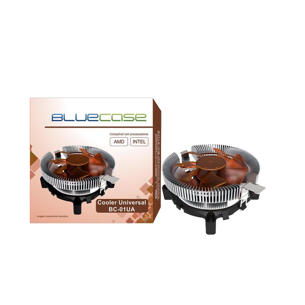 Cooler Universal Intel E AMD Bluecase Aluminio
