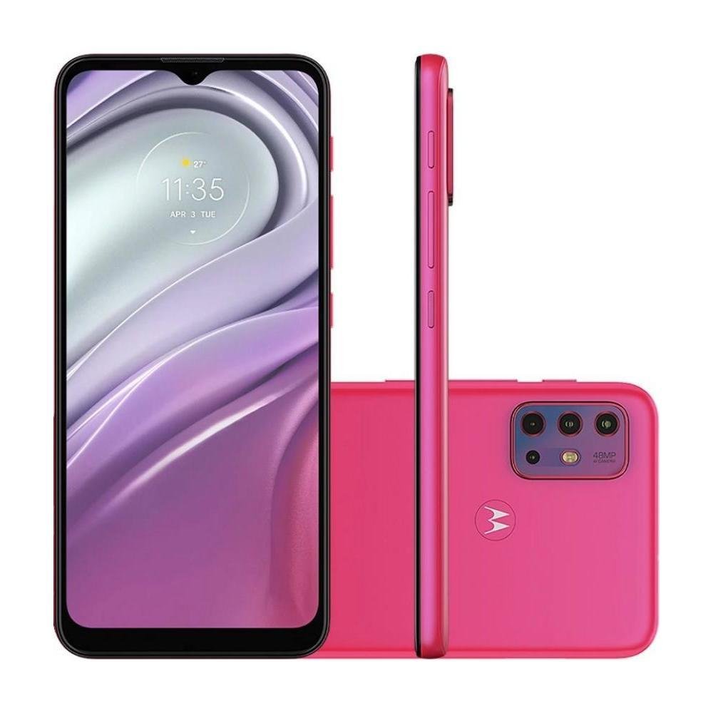 Usado: Motorola Moto G20 64GB Pink KaBuM