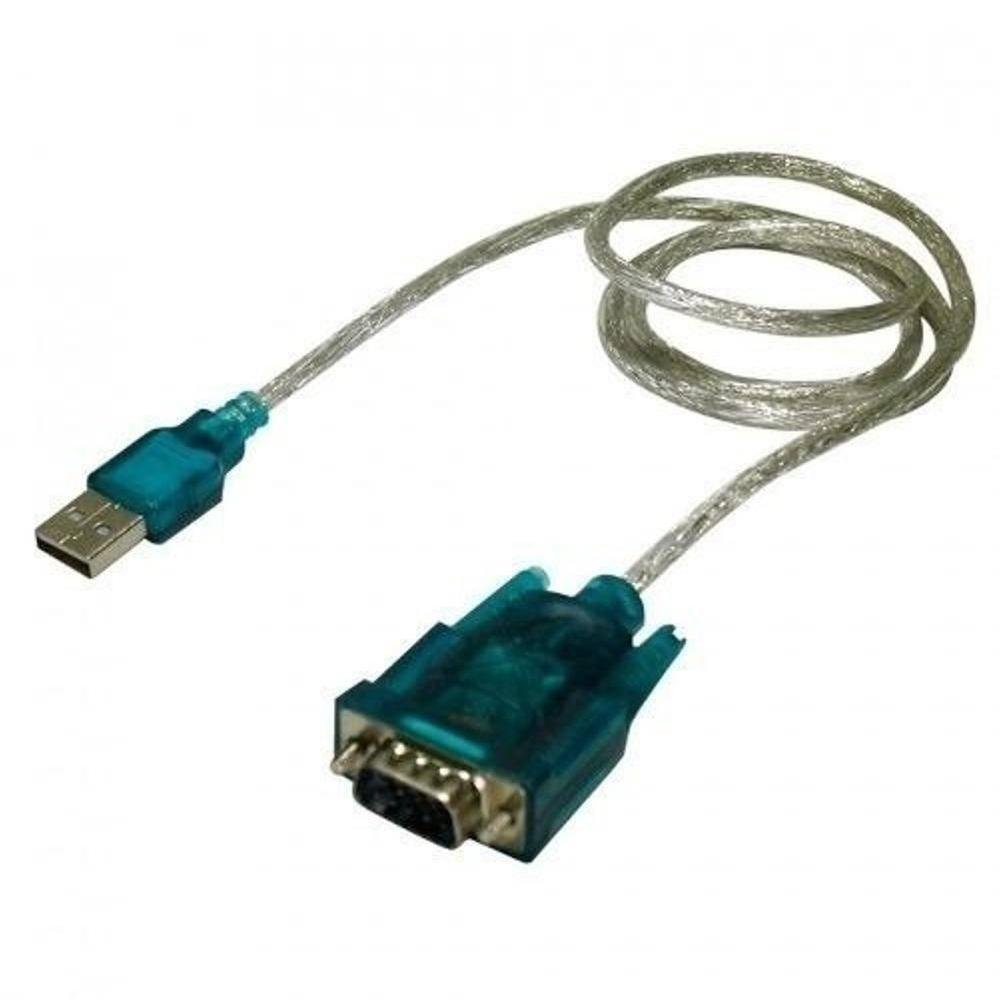 Cabo Conversor Usb A X Serial Rs232 Db9 9 Pinos