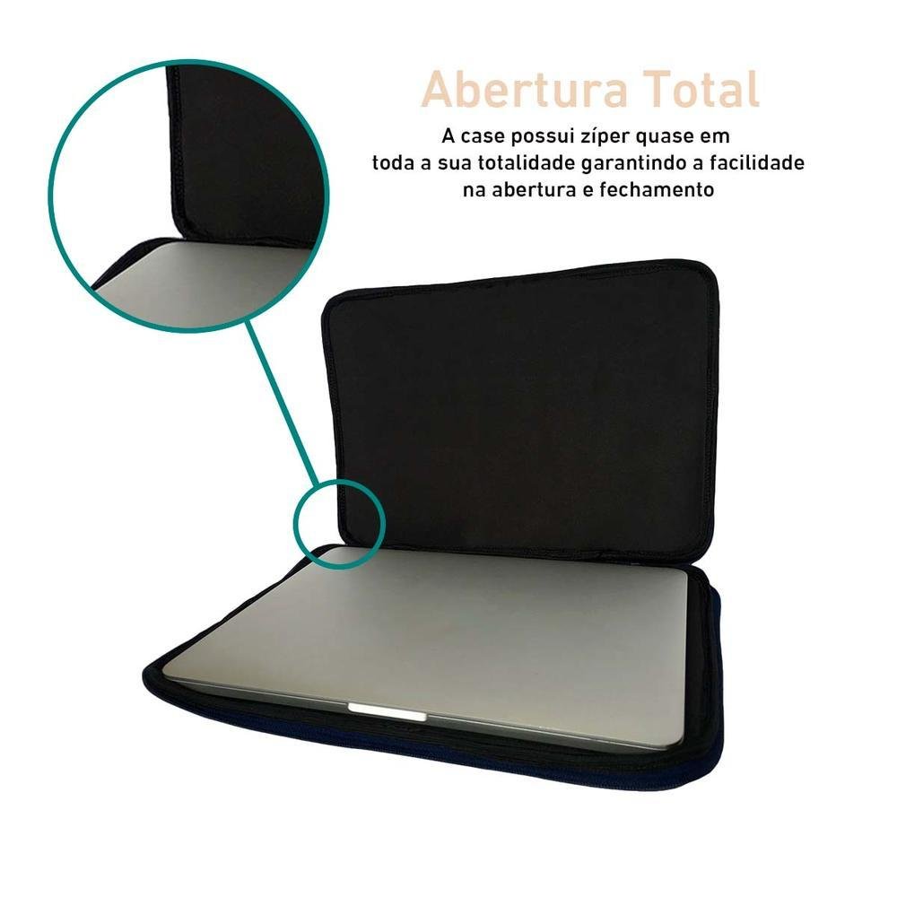 Capa Case Notebook Preto 13 Polegadas KaBuM