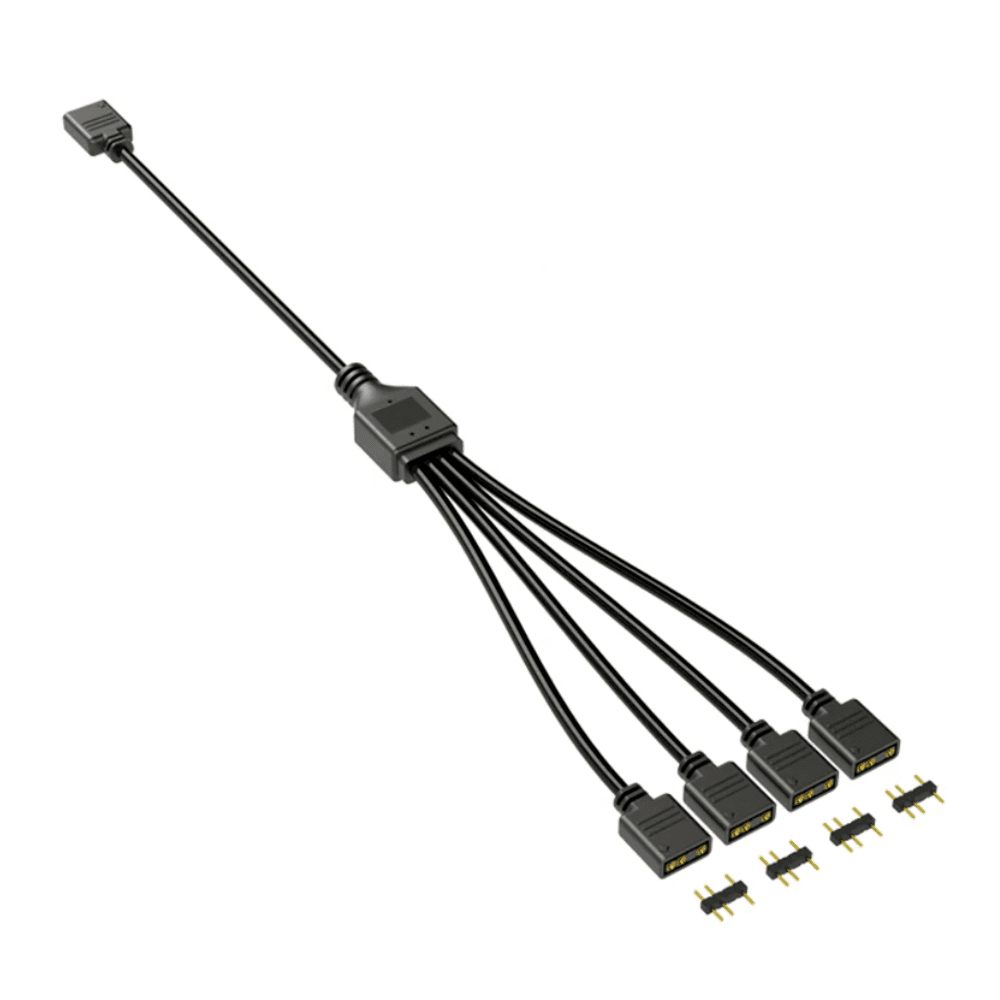 Cabo Adaptador ARGB 5V 3 Pinos KaBuM