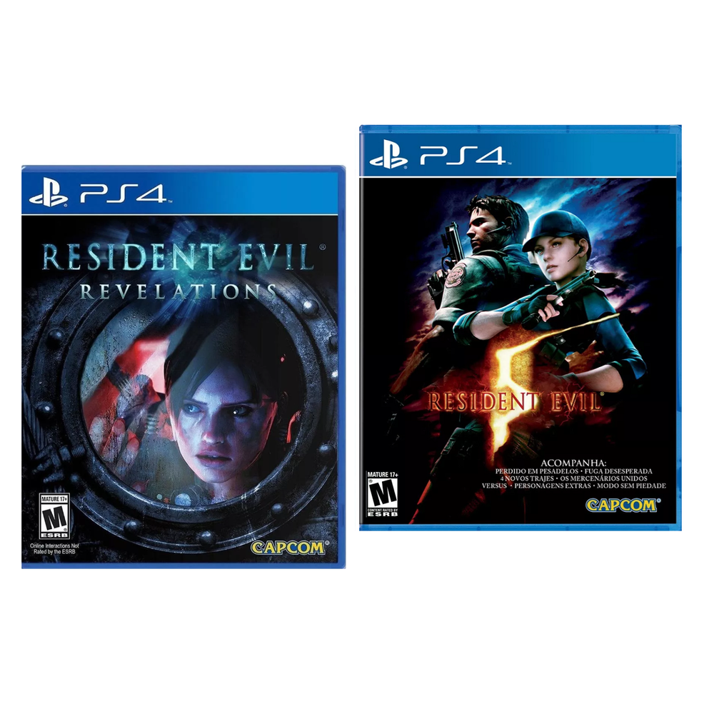 Jogo Resident Evil Revelations Evil 5 Ps4 KaBuM