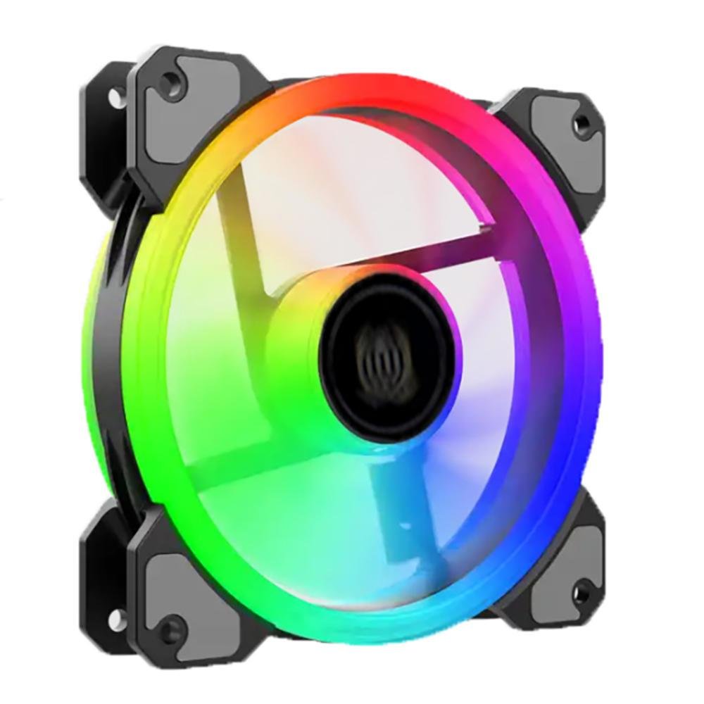 Fan Cooler Pc Gamer Led Rgb 120mm Ventoinha