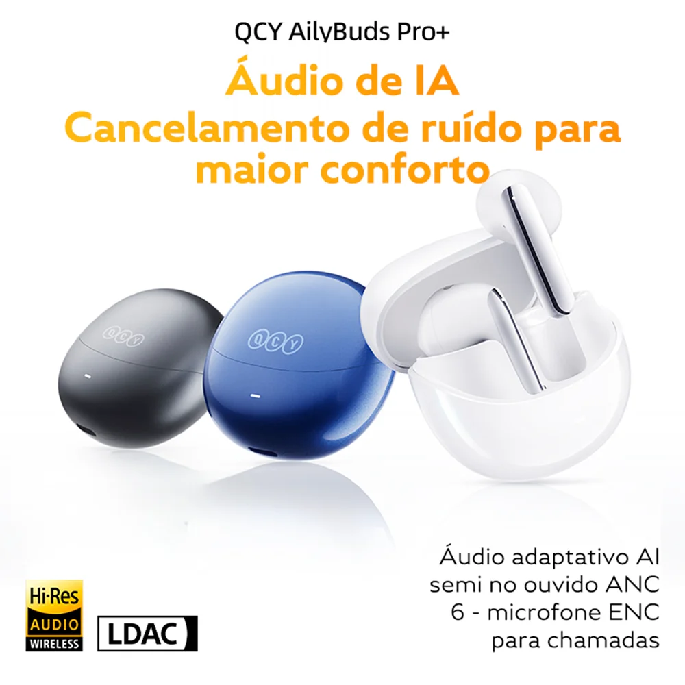 QCY ht10 pro plus ht 10 pro fone de ouvido